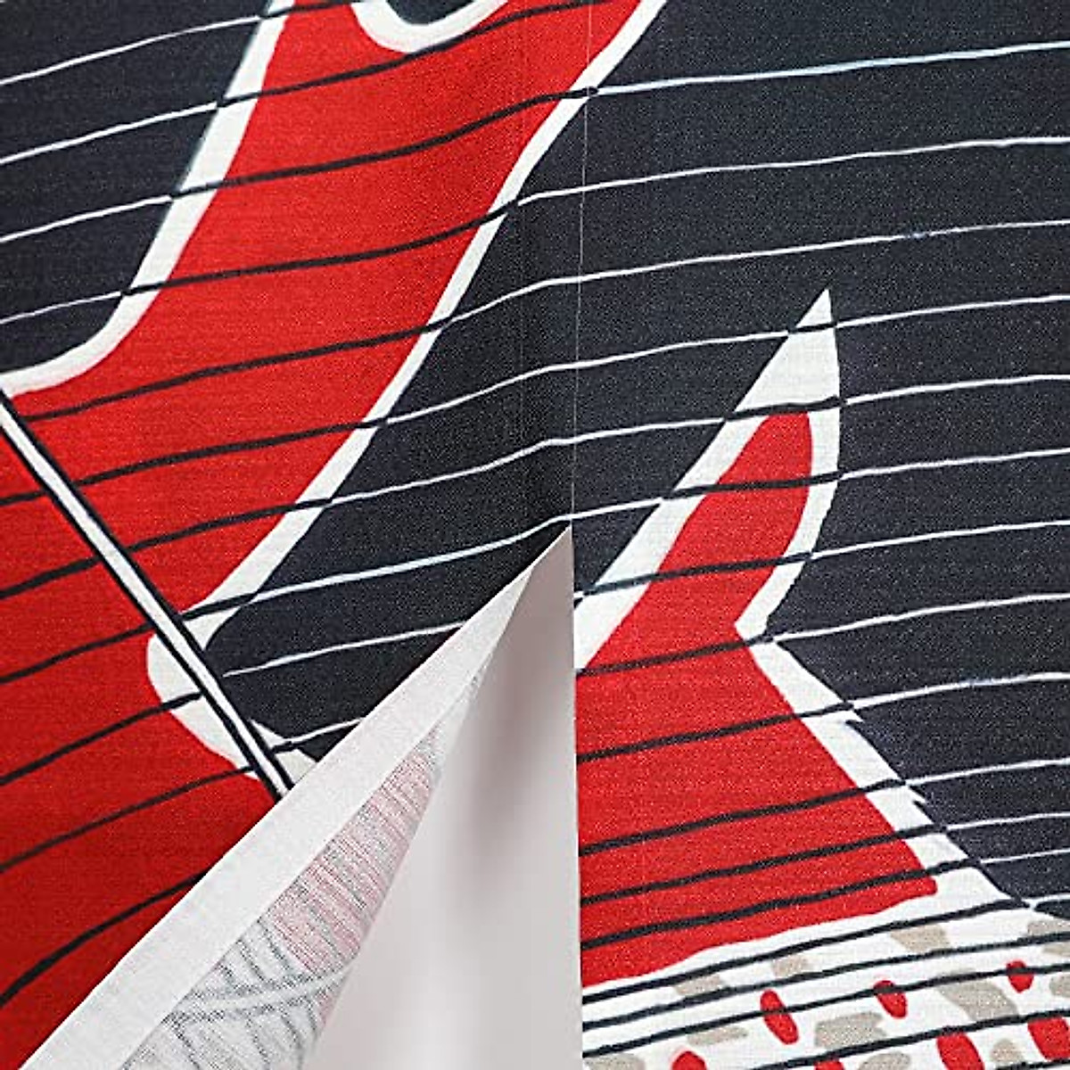 Moslovstar Japanese Noren Door Curtain Ukiyo-e Senso-ji Asakusa Tokyo Doorway Curtain Bistro Kitchen Restaurant Decor, 33.5" W x 59.1" L