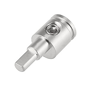 X AUTOHAUX 4pcs Car Stereo Power or Ground 0 to 4 Gauge Wire Reducer Audio Input Reducer Adapter Brass with Nickel Plated Silver Tone