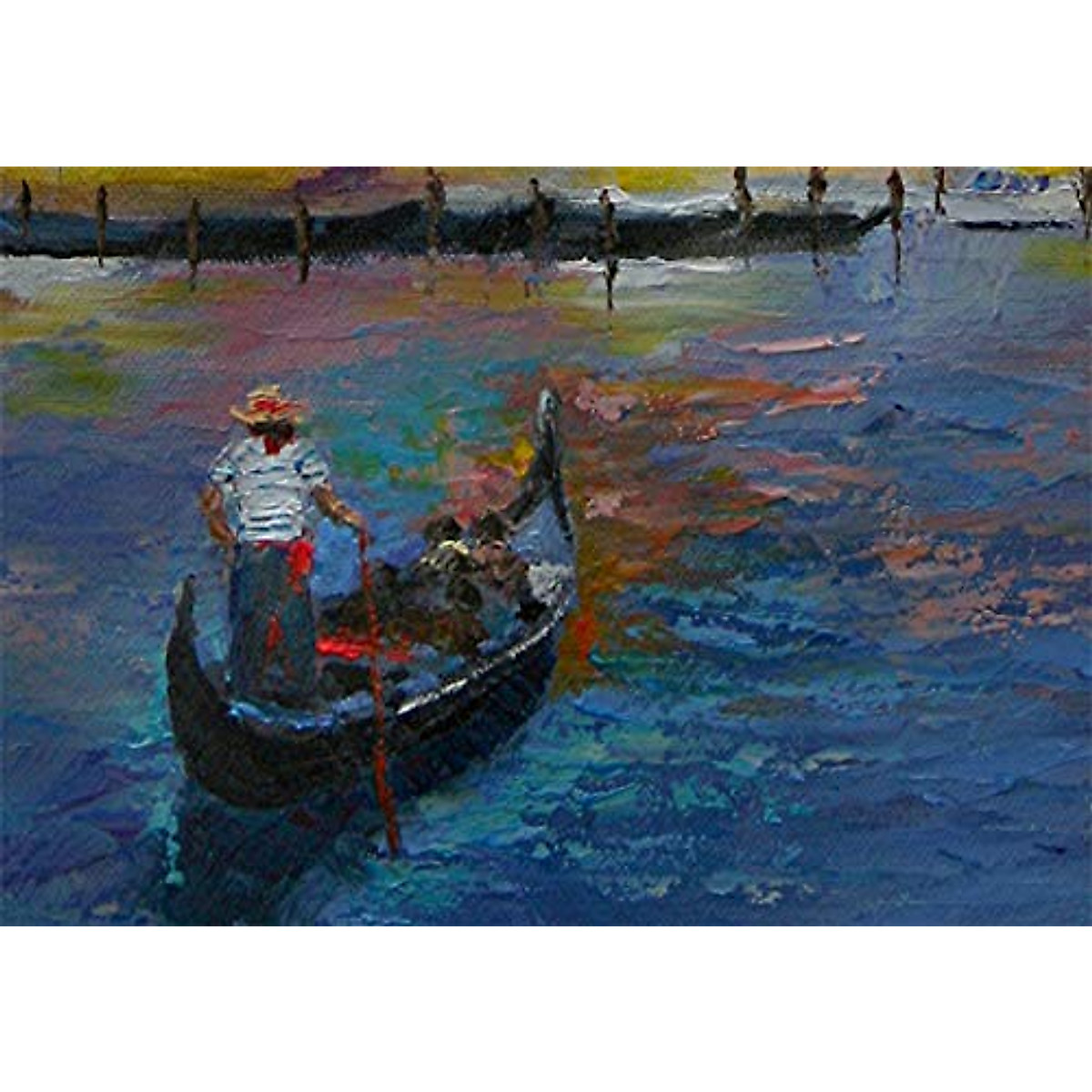 SOLD Santa Maria Cathedral, Venice - Grand Canal by internationally renown painter Yary Dluhos