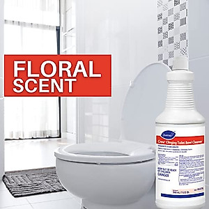 Diversey Crew 04578 Clinging Toilet Bowl Cleaner, 12 x 32 oz./946 mL Squeeze Bottles (Pack of 12)