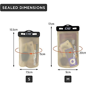 OverBoard Waterproof Universal Case, Frosted, Medium