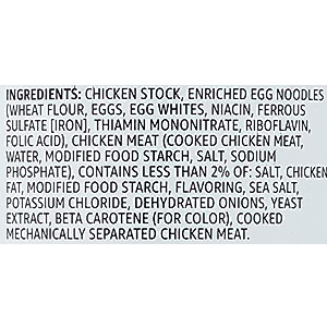 Amazon Brand - Happy Belly Chicken Noodle Soup 10.5 Oz