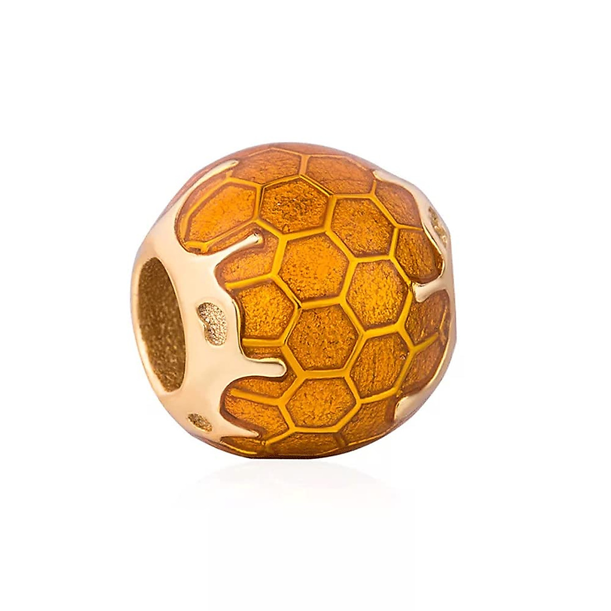 CHTLOR Bee Hive Charm Beads 925 Sterling Silver Beads Fit for European Charm Bracelet1