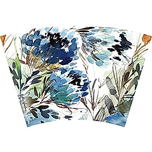 Tervis Made in USA Double Walled Kelly Ventura - Protea Insulated Tumbler Cup Keeps Drinks Cold & Hot, 24oz, Classic