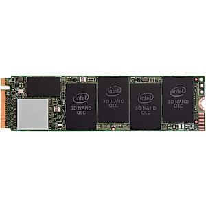 Intel 660p 512GB SSD 3D NAND QLC M.2 2280 PCIe NVMe 3.0 x4 Internal Solid State Drive