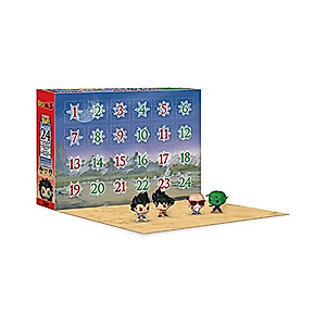 Funko Advent Calendar: Dragon Ball Z - Goku - 24 Days of Surprise - Collectible Vinyl Mini Figures - Mystery Box - Gift Idea - Holiday Xmas for Girls, Boys & Kids - Christmas Countdown