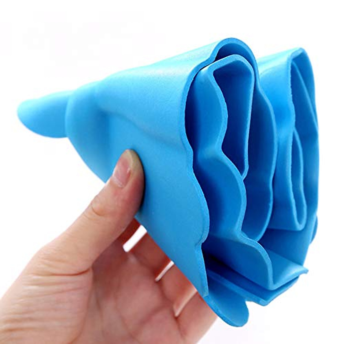 FEBSNOW Baby Shower Cap Bathing Cap - 3 Pcs Soft Adjustable Visor Hat Safe Shampoo Shower Bathing Protection Bath Cap for Toddler, Baby, Kids, Children (Bule+Yellow+Pink)