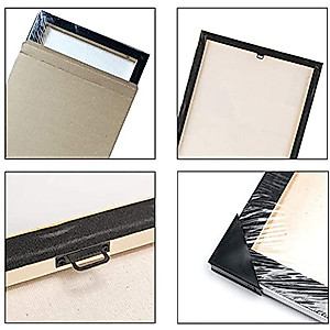 canvas wall art for office,Wall Decor Living Room,Black and White Abstract Wall Art Modern Abstract Art Mid Century Abstract Digital Abstract Wall Art Art,8''x12'' Framed Modern Canvas Wall Art