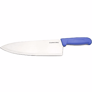 10 Inch Blue Chef / Cook Knife - Columbia Cutlery - Professional Chef / Cook Knives for Commercial Kitchens