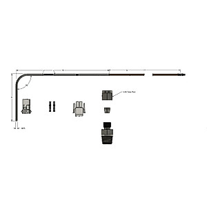 Pitco B6700609-CL B6700604-CL Temperature Probe Service Kit, SG Replacement 12 Month Warranty