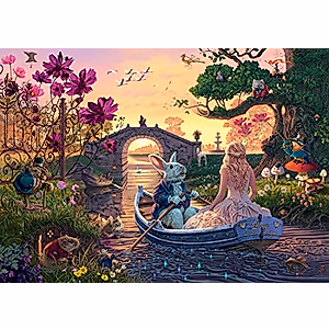 Ravensburger Enchanted Lands Jigsaw Puzzle - 1000-Piece | Unique Softclick Technology | Vibrant, Glare-Free Pieces | FSC Certified | Ideal for Ages 14 and Up