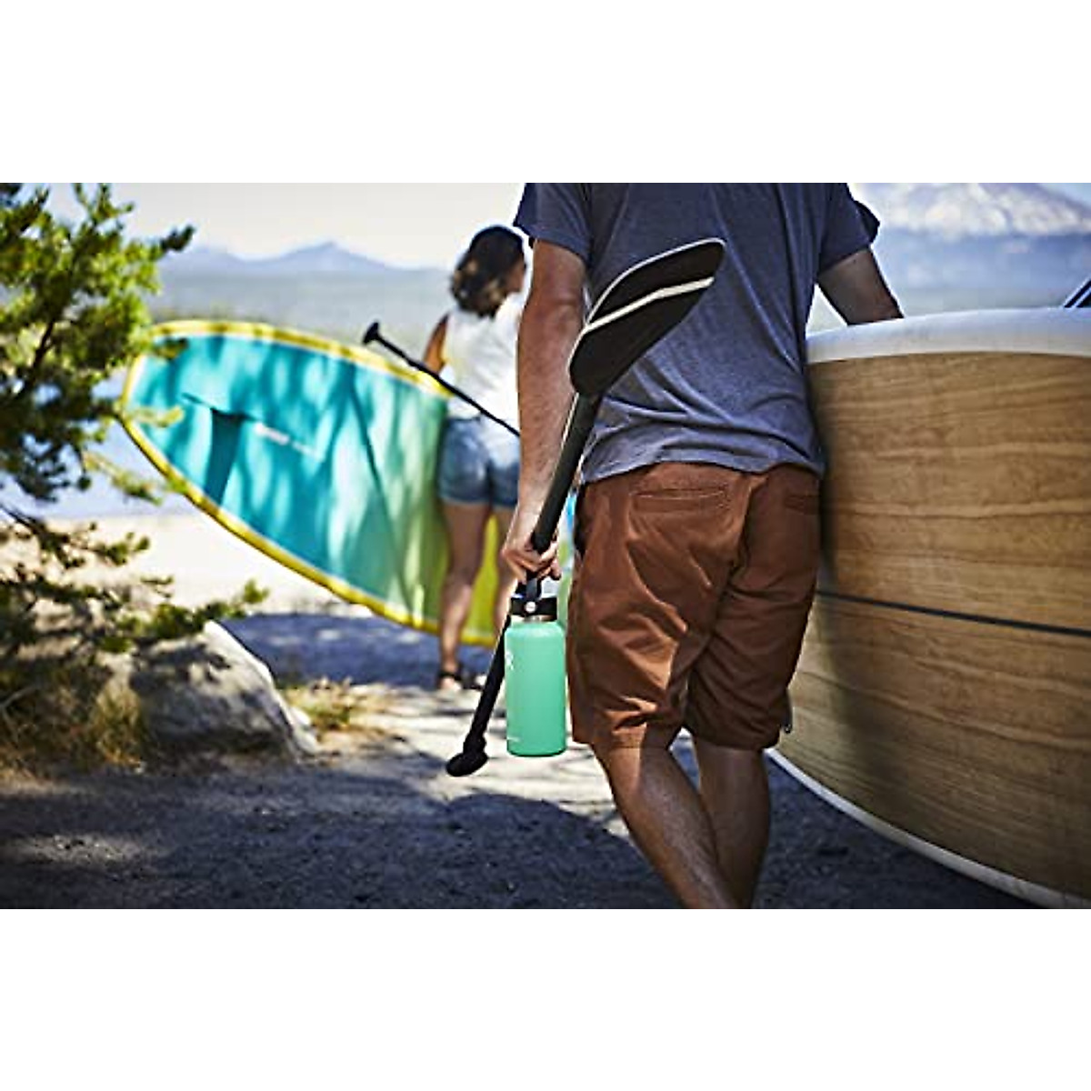 Hydro Flask 18 oz. Water Bottle - Stainless Steel, Reusable, Vacuum Insulated with Standard Mouth Flex Lid