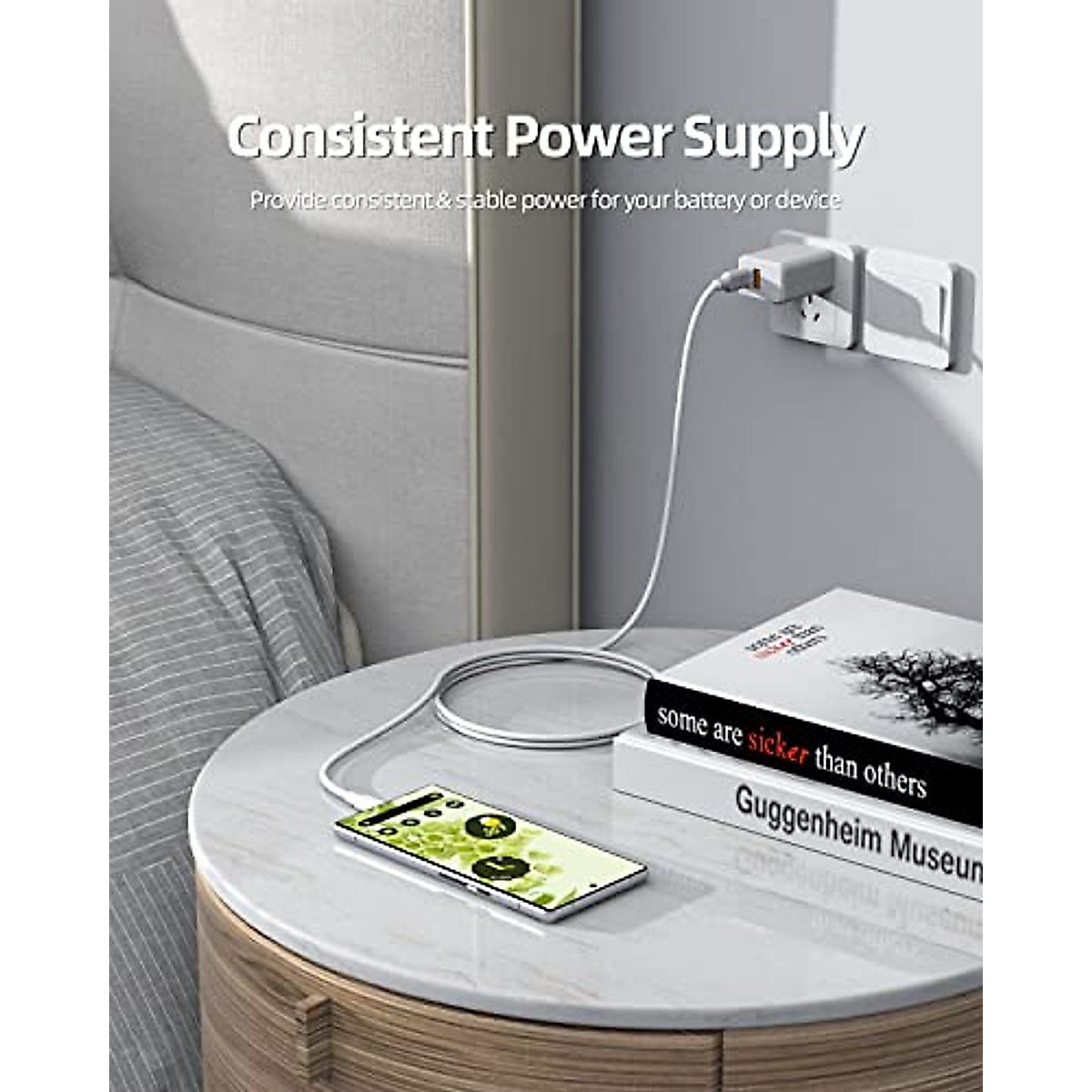 30W Fast Charger for Google Pixel 7 7 Pro,6 6a 6 Pro 5G 2022 2021 Phone Charging Wall Block and 6Ft Cable Power Cord Supply Adapter