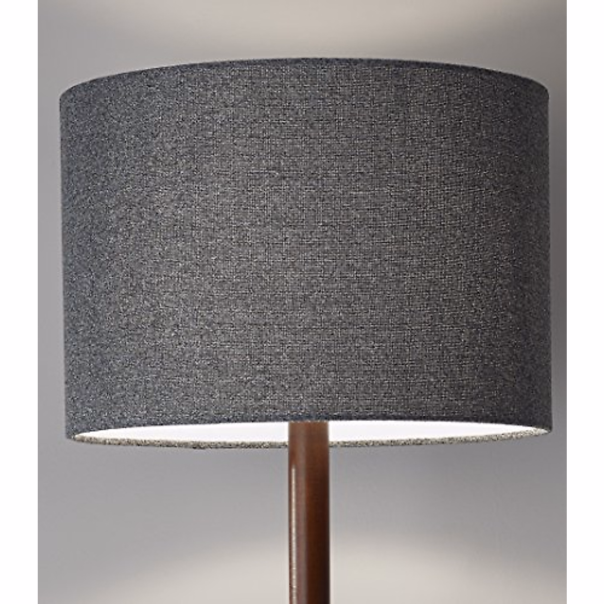 Adesso Home 4093-15 Transitional One Light Floor Lamp from Ellis Collection in Bronze/Dark Finish, Walnut