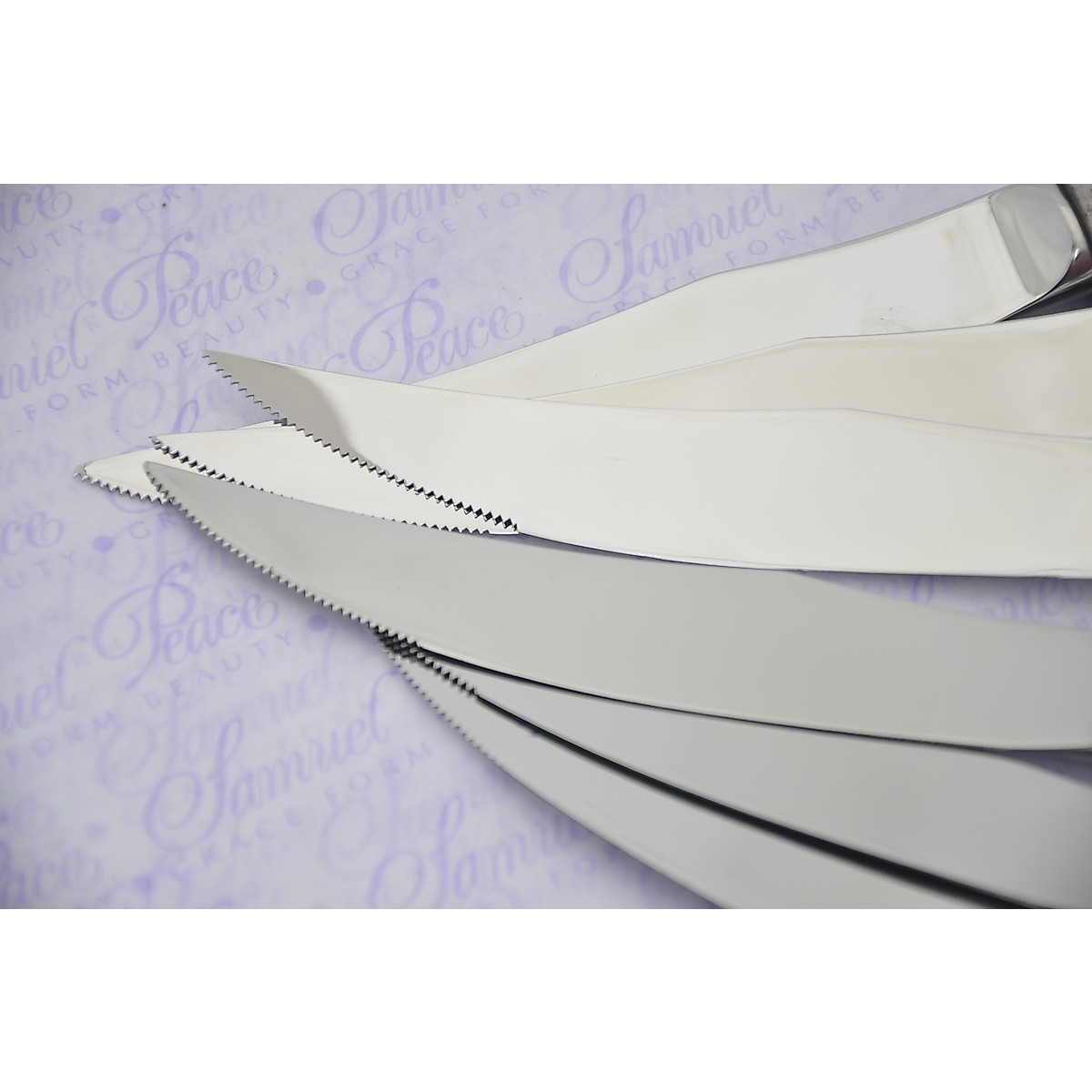 Six Cased Genuine Stag Horn/Antler Handle Steak Knives Made in Sheffield England Free Engraving