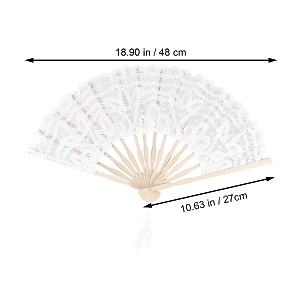 Bamboo Fan Dancing Fans Folding Fan Cotton Fan Lace Fan Hand Fans for Women