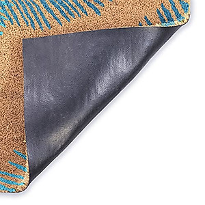 Liora Manne Natura Door Mat - Novelty Designs, Durable Natural Coir & Vinyl Back, Long Lasting Color, Foyers, Porches, Patios & Decks, Welcome, 2' x 3'
