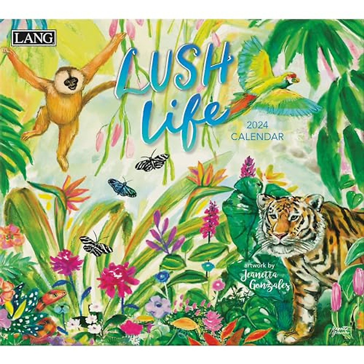 LANG Lush Life 2024 Wall Calendar (24991002024)