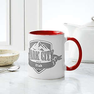 CafePress Park City Utah Ski Resort 5 Mugs Ceramic Coffee Mug, Tea Cup 11 oz