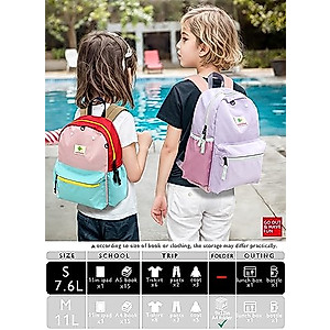 Preschool Toddler Backpack For Boys Girls, Toddler School Mini Backpack For School & Travel, Small Kids Child Backpacks, Preschool Kindergarten Elementary Toddler bag, 11" H, For Kids 2-4, Small