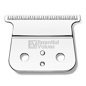 Essential Values Replacement Blades for Shaver – For Hair/Beard Trimmers, Slick Polished Finish | Made from the Finest Carbon Steel