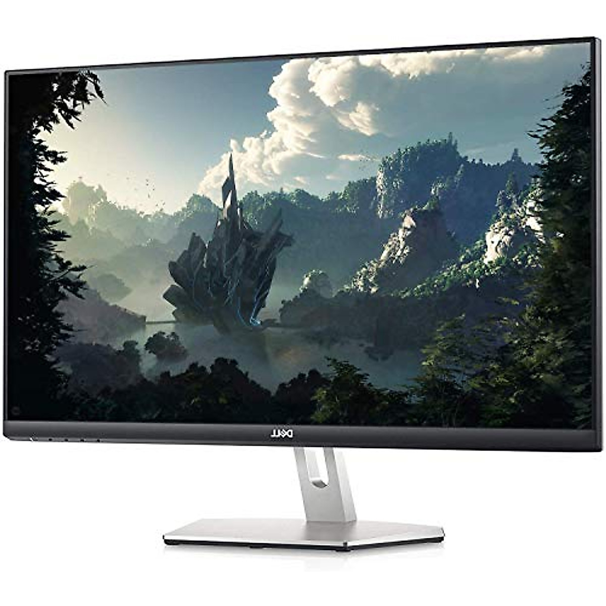 Dell Newest 27-inch QHD 1440p (2560 x 1440) IPS Ultra-Thin Bezel Monitor, 75Hz Refresh Rate, ADM FreeSync, HDMI, DisplayPorts, Built in Speakers, VESA Certified, Sliver