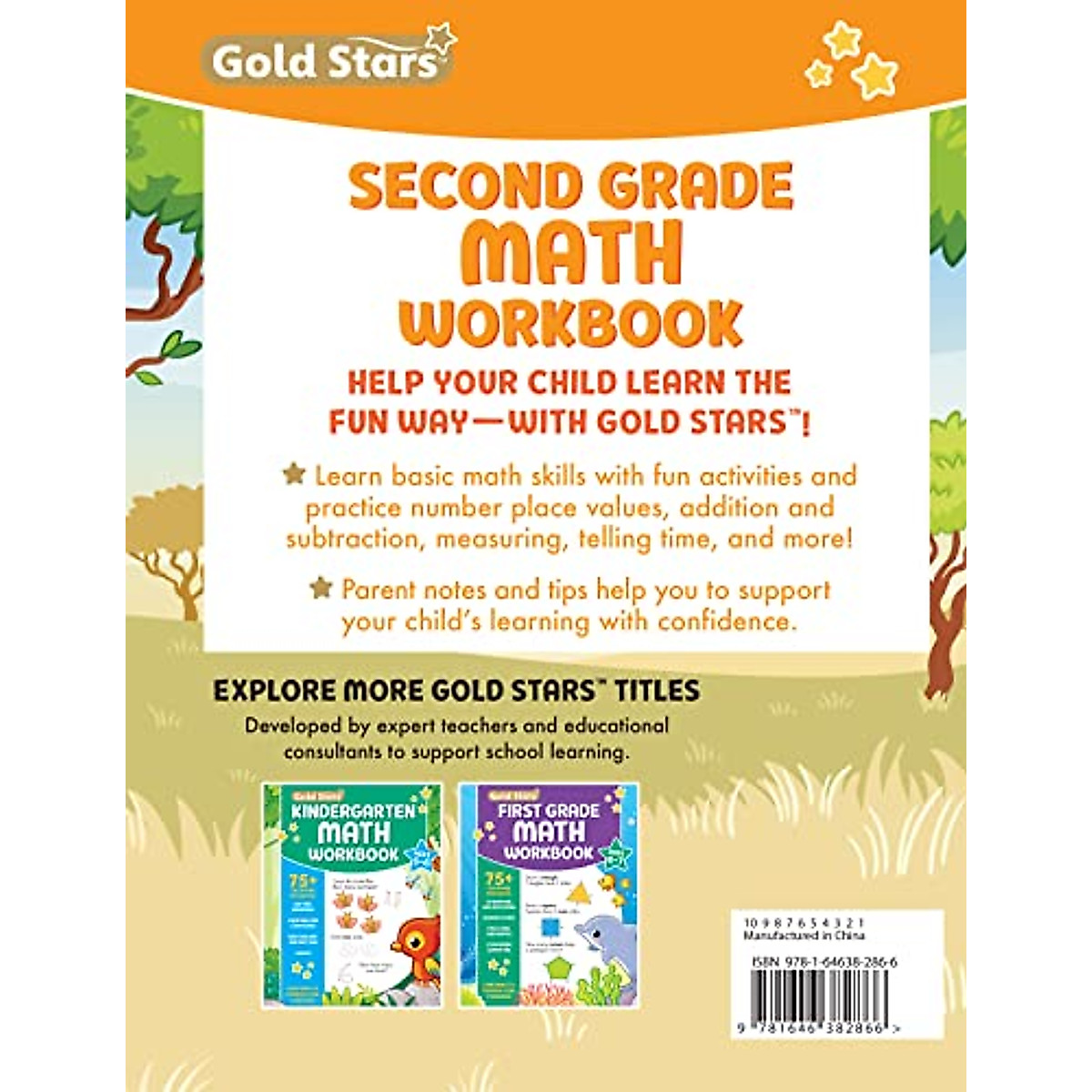 Second Grade Math Workbook Ages 7 to 8: 75+ Activities Addition & Subtraction, Math Facts, Word Problems, Comparing Numbers, Counting Money, Telling ... Shapes, Measurement & More (Common Core)