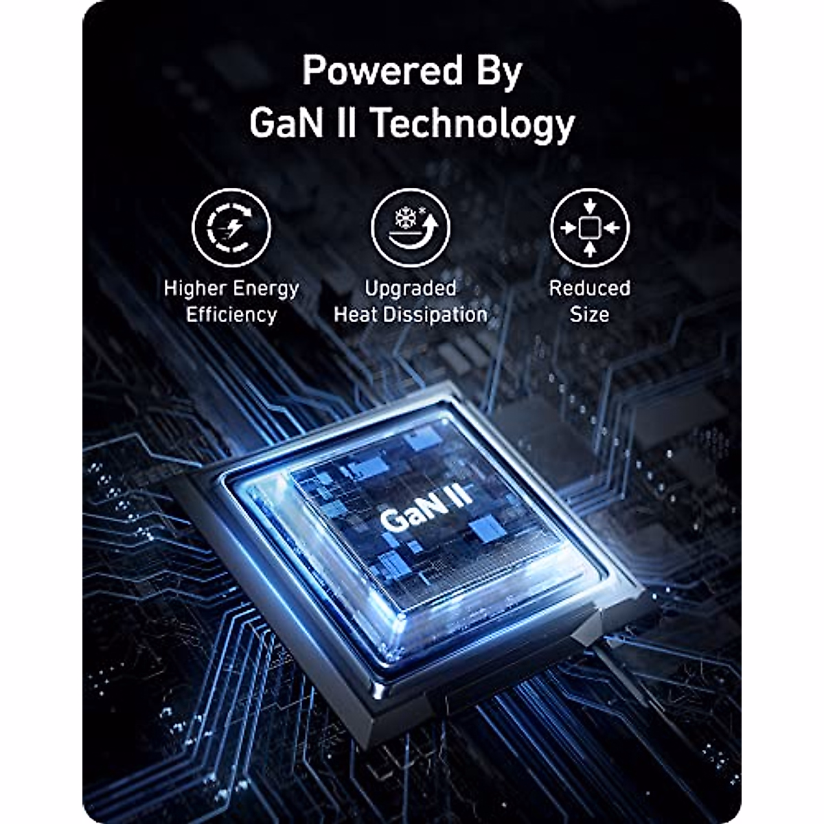 Anker USB C Charger, 735 Charger (Nano II 65W), iPad Charger, PPS 3-Port Fast Compact Foldable for MacBook Pro/Air, iPad Pro, Galaxy S23, Dell XPS 13, Note 20/10+, iPhone 14/Pro, Steam Deck, and More