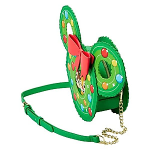 Loungefly Disney Chip n Dale Wreath Crossbody Bag