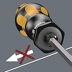 Wera 05133285001 Big Pack 900 Screwdriver Set Kraftform, Chiseldriver and Rack, 15 Pieces, Silver