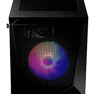 MSI Codex R Gaming Desktop 2021 Premium Computer, Intel Core i7-10700 2.9GHz, NVIDIA GeForce RTX 3060, WiFi, Bluetooth, USB-C, HDMI, RJ-45, Windows 10, VAATE HDMI Cable (16GB RAM/1TB SSD + 1TB HDD)