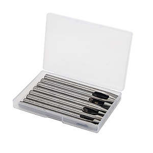 8 Size Oval Hole Punch for Leather 2mm-5mm, Boyistar Leather Craft Punch Tools Set Hollow Punching Oval Belt Hole Cutter Tool for Watch Band, Belt, Leather Crafting with Storage Box