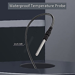Reptile Temperature Controller with Timer, Day-Night Timer Thermostat, 3 Outlet Timer Thermostat for Grow Tent, Incubation, Snakes, Fish Tank, Heater, humidifiers, Ball Pythons, Bearded Dragon Tank
