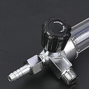 Argon Co2 Gas Flow Meter Scale Tester Measure Flowmeter for Mig Tig Welder Welding