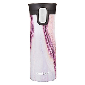 Contigo Couture AUTOSEAL Vacuum-Insulated Stainless Steel Travel Mug, 14 oz, Cloud Burst