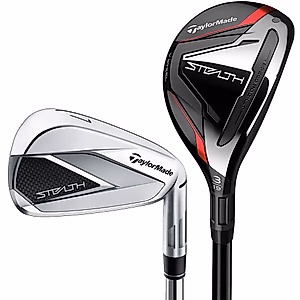TaylorMade Stealth 2 Iron Combo Set 3/4 Rescue 5-PW Right Handed Steel Regular