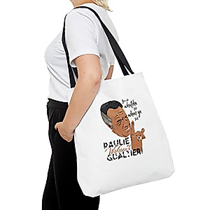 Sopranos Aesthetic Paulie Tote Bag for Women and Men Bag Shopping Bags School Shoulder Bag Reusable Grocery Bags For Adults