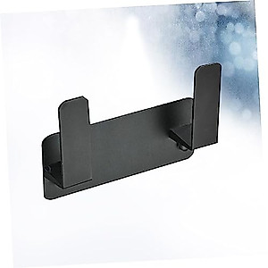 Alipis Cutting Board Rack Cutting Board Shelf Pot Lid Organizer Pan Cover Rack Chopping Board Stand Lid Rack Black Bracket Wall-mounted Wall Mount Pot Lid Holder