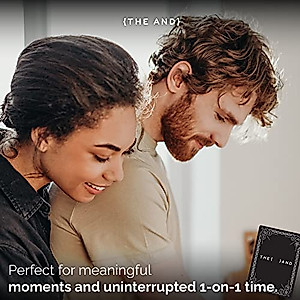 {THE AND} Couples Edition - 199 Meaningful Conversation Cards for Couples - Questions to Deepen Connection & Build Relationships - Date Night Card Game for Adults by The Skin Deep