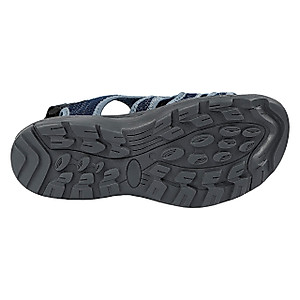 Northside Women's Torrance Closed Toe Sport Sandal Fisherman, Navy, 7