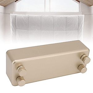 JUOPZKENN 13.8ft Retractable Clothesline,Wall Mounted Heavy Duty Thickened Stainless Steel Double Laundry Line,Clothes Drying Line for Balcony Hotel(Gold)