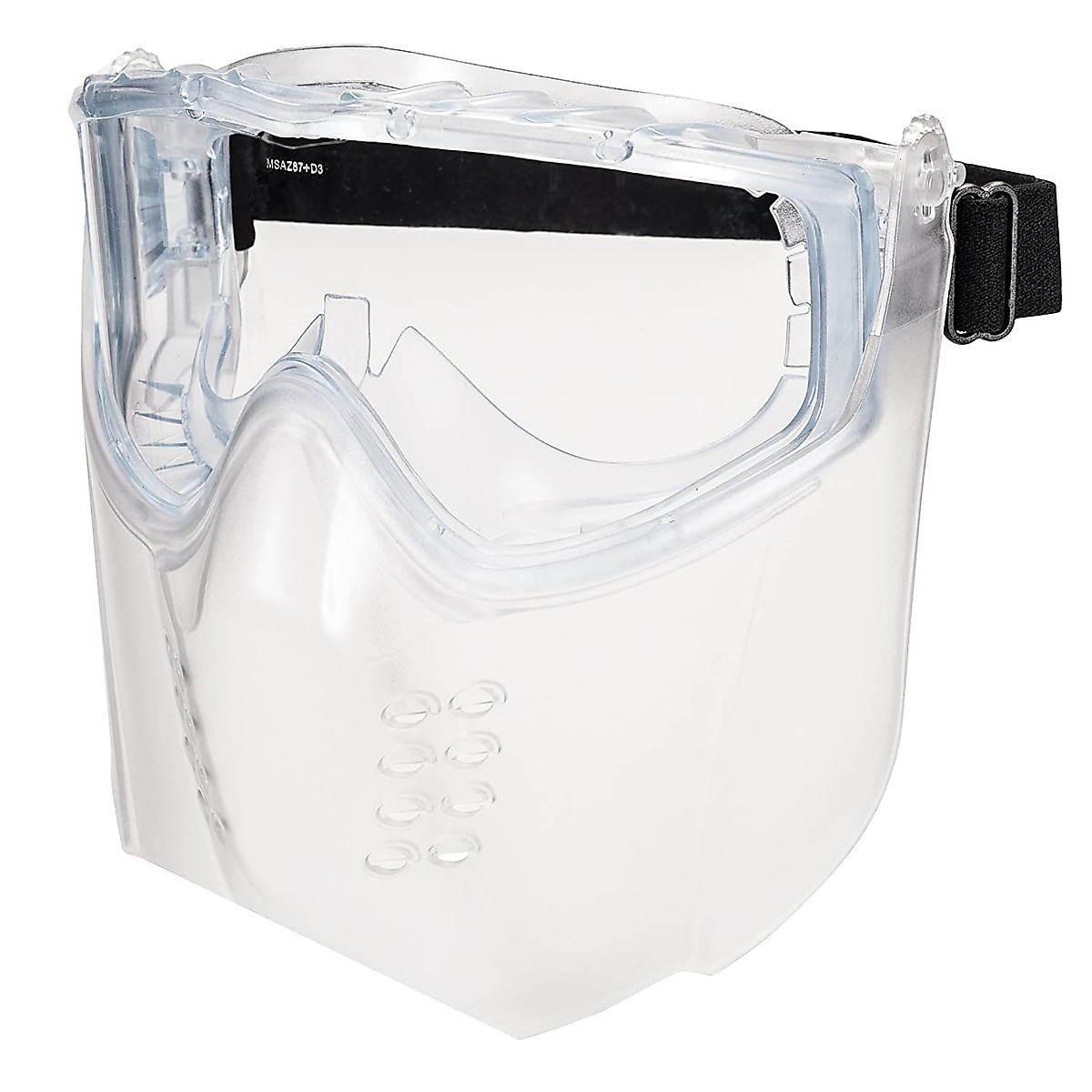 MSA 10150069 Vertoggle Safety Goggles - Industrial Use, Safety Goggle/Faceshield Combination, Protects Against Impact & Splash, Sightgard Protective Eyewear, Polycarbonate (PC), Anti-Fog, Anti-Scratch