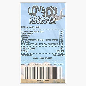 Lovejoy Pebble Brain Receipt Bumper Sticker Vinyl Decal 5"