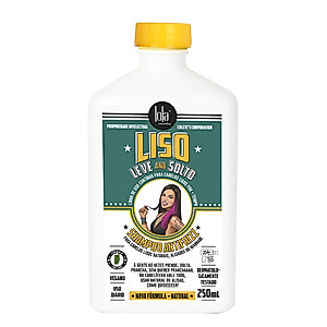 Lola From Rio - Liso, Leve and Solto - Shampoo Anti-Frizz, Clenses, Strengthens, Boost Growth, Moisturizes, and Adds Shine to Straight Hair 8.45 Fl Oz