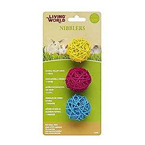 Living World Nibblers, Willow Chews, Balls