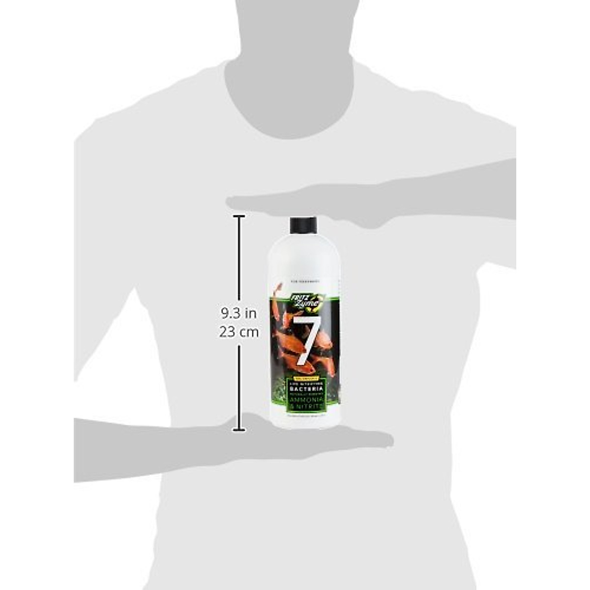 Fritz (2 Pack) Aquatics AFA80210 Fritzzyme 7-Freshwater Nitrifying Bacteria for Aquarium, 32-Ounce