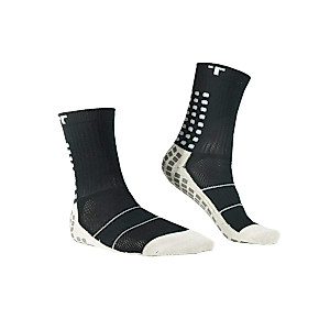Trusox Men's 3.0 Mid-Calf Thin, Black, Small