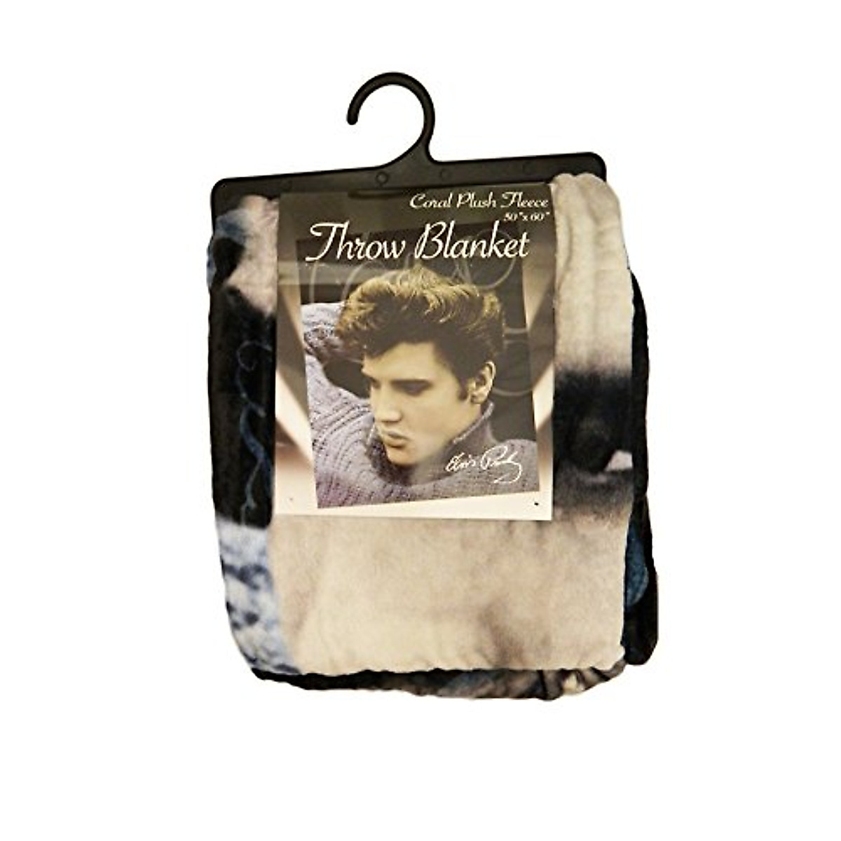 Midsouth Products Elvis Throw Blanket - Blue Sweater