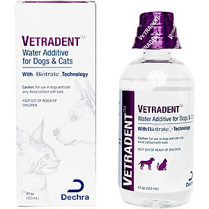 Dechra Vetradent Water Additive for Dogs and Cats 17 oz