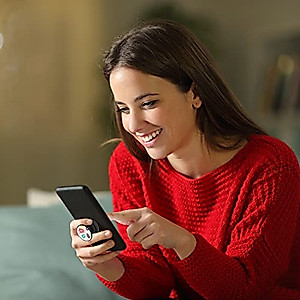 FAB POPS - Phone Grip- with Built in - Magnets - for Magnetic Surfaces Made in USA Universal Phone Grip for Most Smart Phones (Donuts)